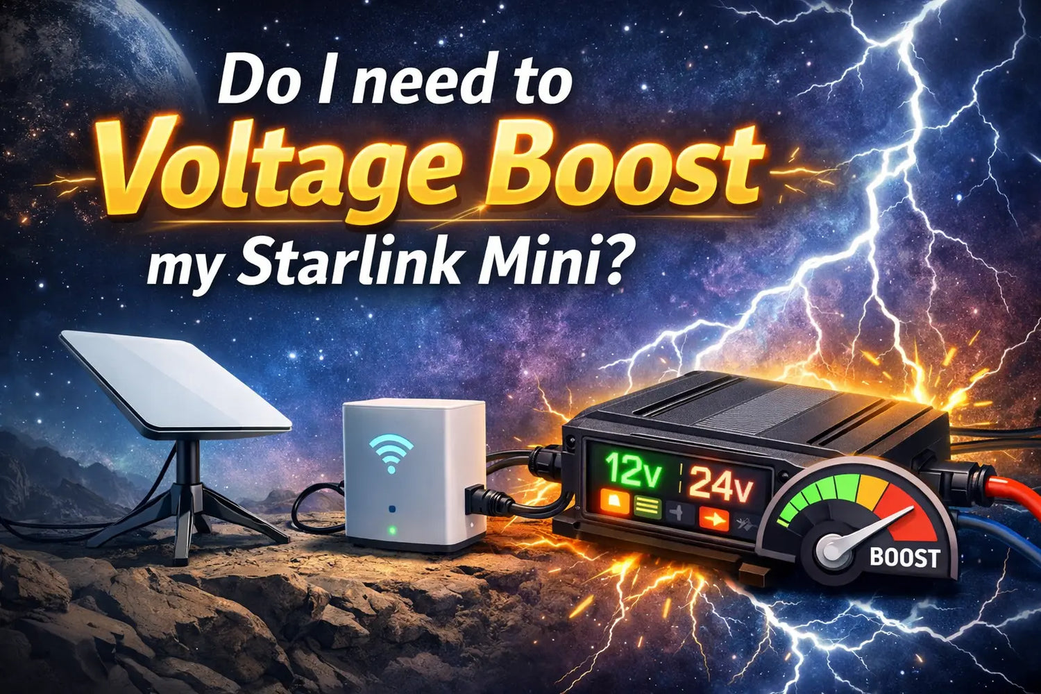 Do You Need a Voltage Booster for Starlink in a Campervan? – Campervan ...