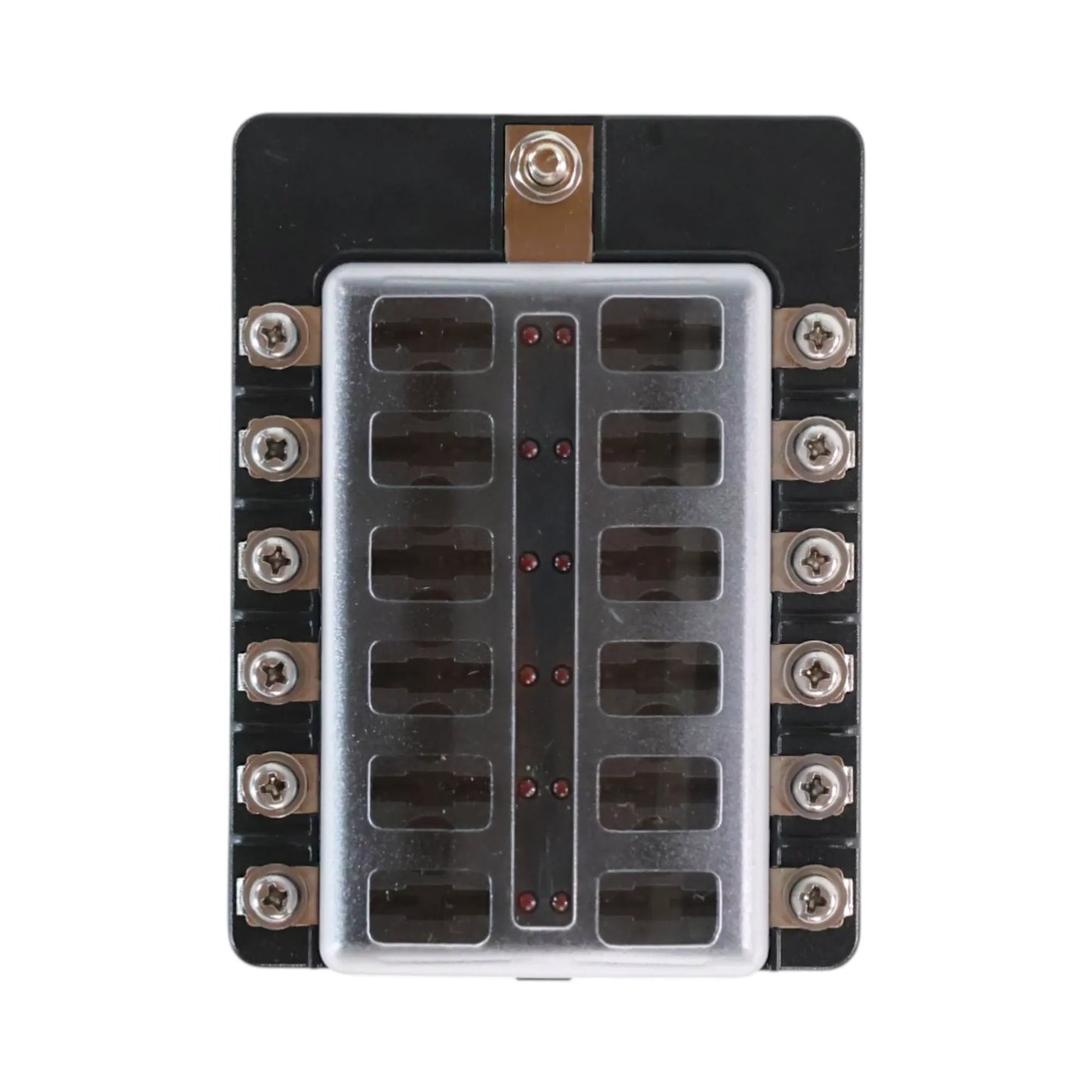 Treklo 12-Slot Screw Down LED Blade Fuse Block 12/24v – Campervan Builders