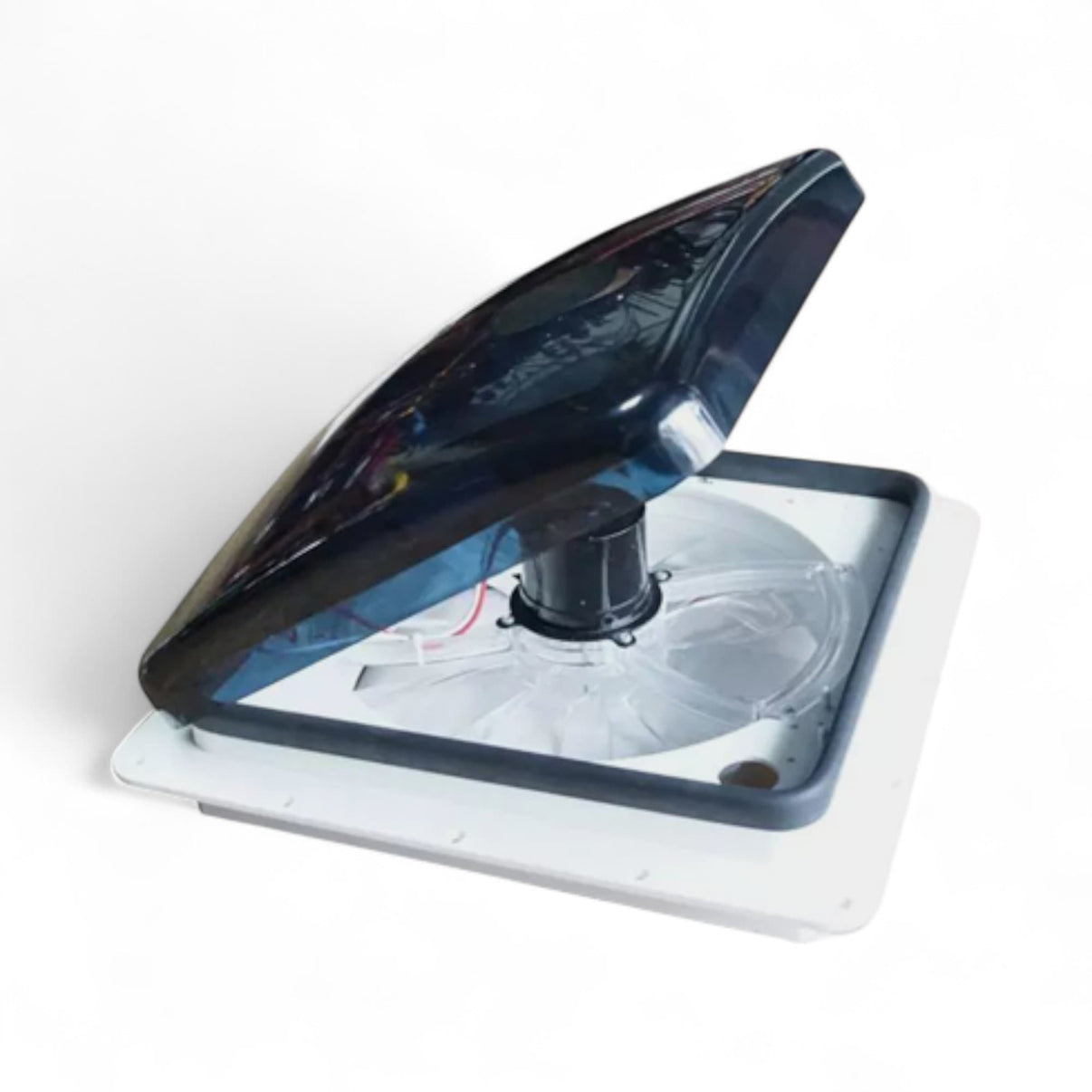 12v Electric Rain Sensing Caravan Roof Vent | Remote Controlled Hatch ...