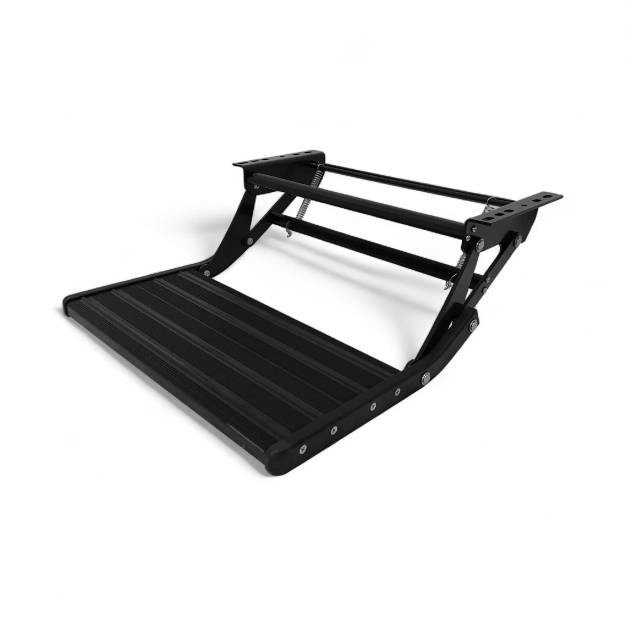 Black XL Single LED Caravan Step | 12V Illuminated RV Step – Campervan ...