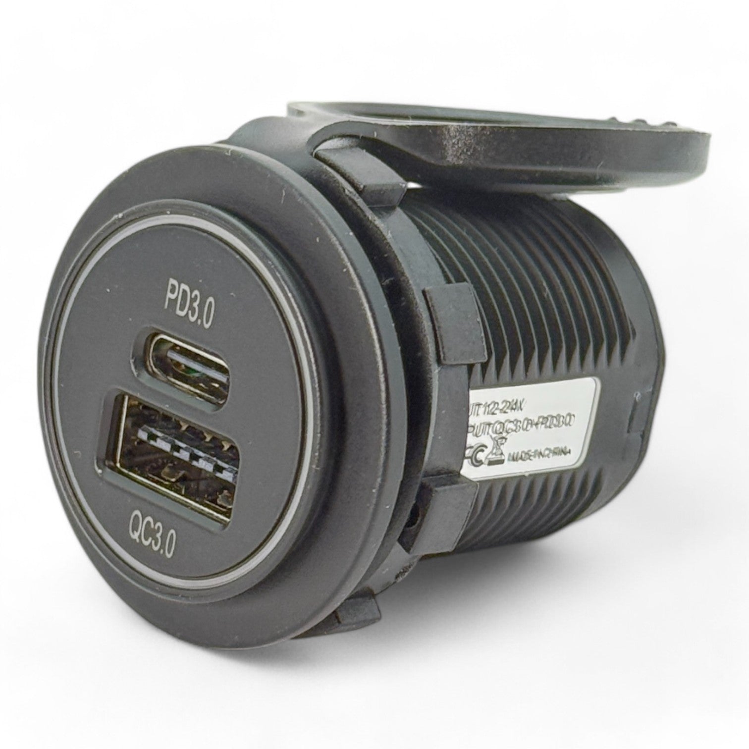 Reversible USB-A + USB-C Charger – 12–24V Caravan & Campervan ...