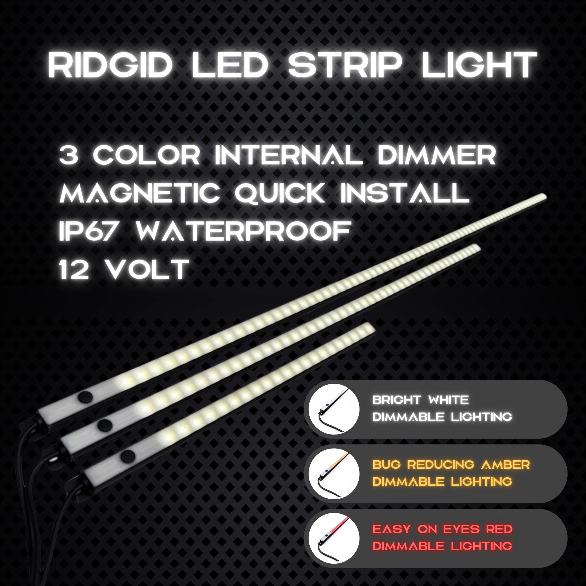 12V LED Lighting for Campervans, RVs - Interior Lights, Strip Lights ...