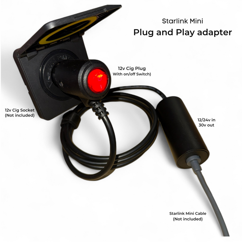 12 Volt Starlink Mini 12 Volt Solutions & Mounts - Caravans, Motorhome ...