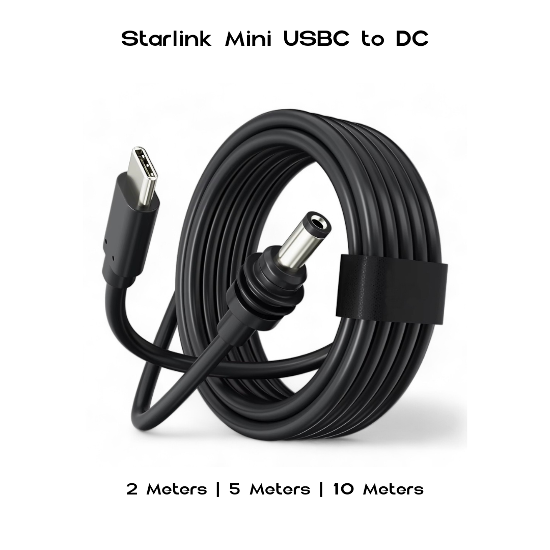 Starlink Mini USBC To DC Cable – Campervan Builders