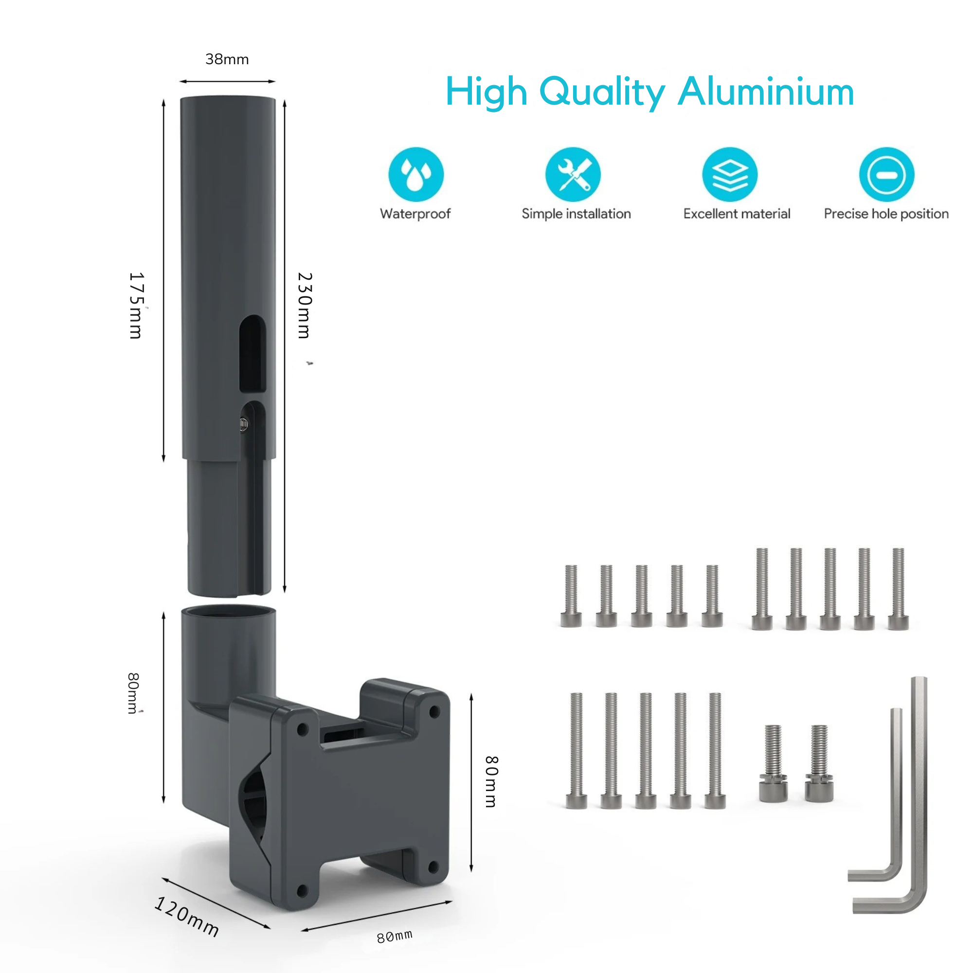 Starlink Mini Pole Clamp Mount – Campervan Builders