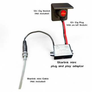 Starlink Mini Plug and Play 12V Power Adapter | CampervanBuilders.com ...