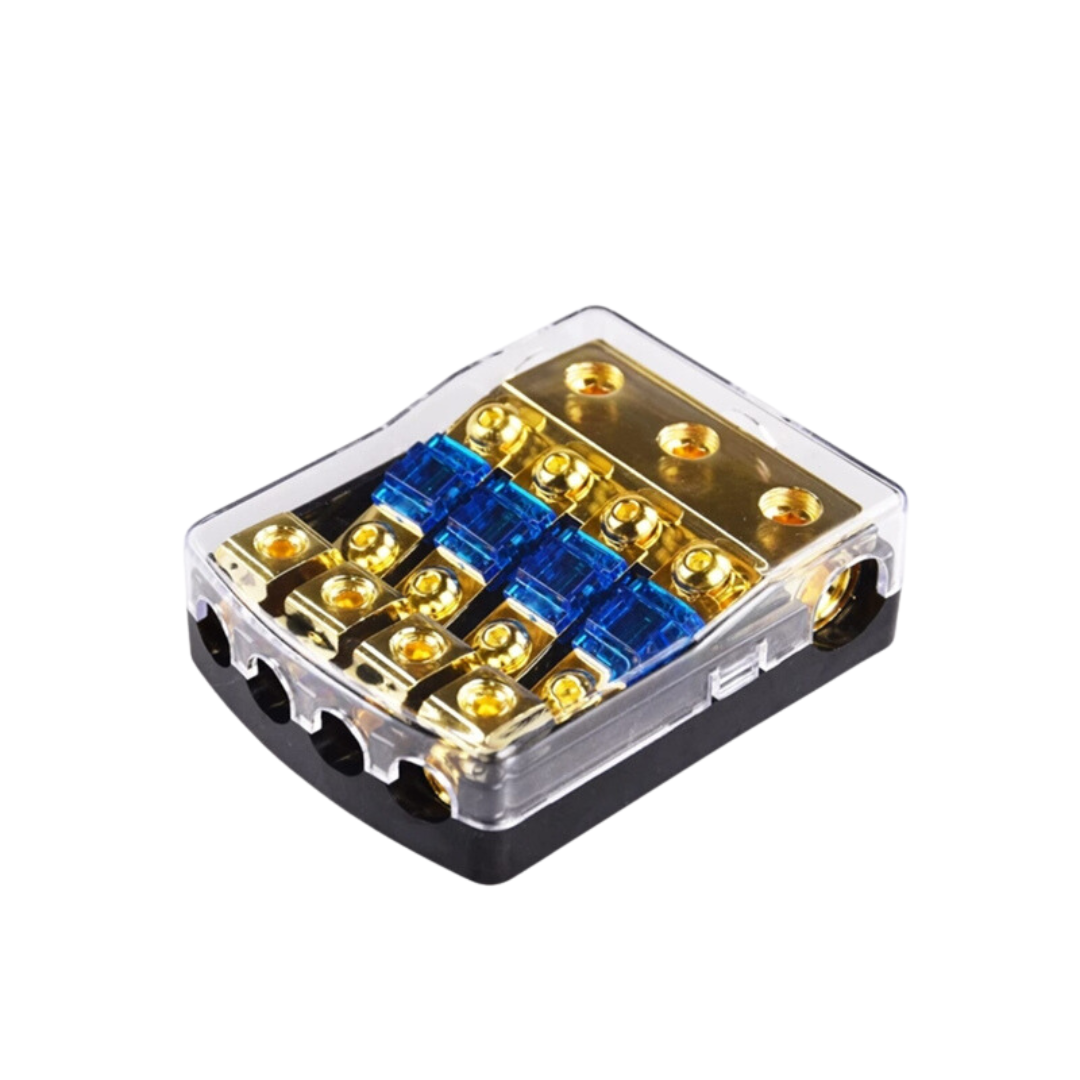 Quad MIDI Fuse Splitter Block for Campervans & RVs | Electrical Circuit ...