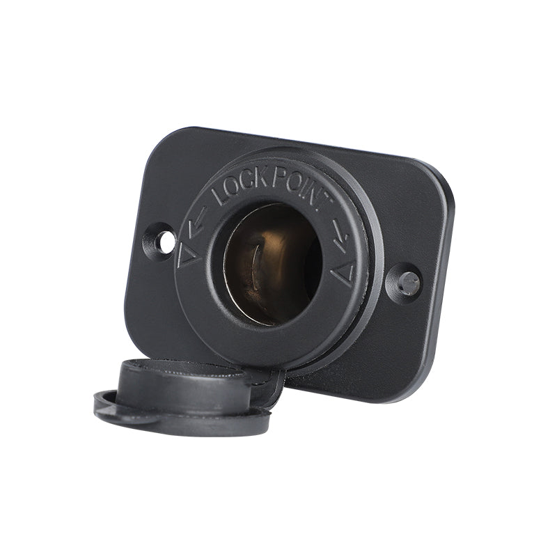 12V Cigarette Lighter Socket - Flush Mount – Campervan Builders