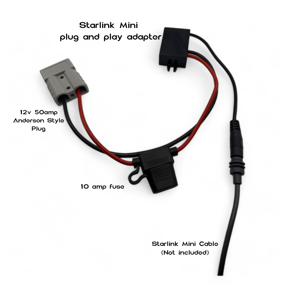 Starlink Mini 12V Plug and Play Power Adapter with Anderson Plug – Campervan Builders