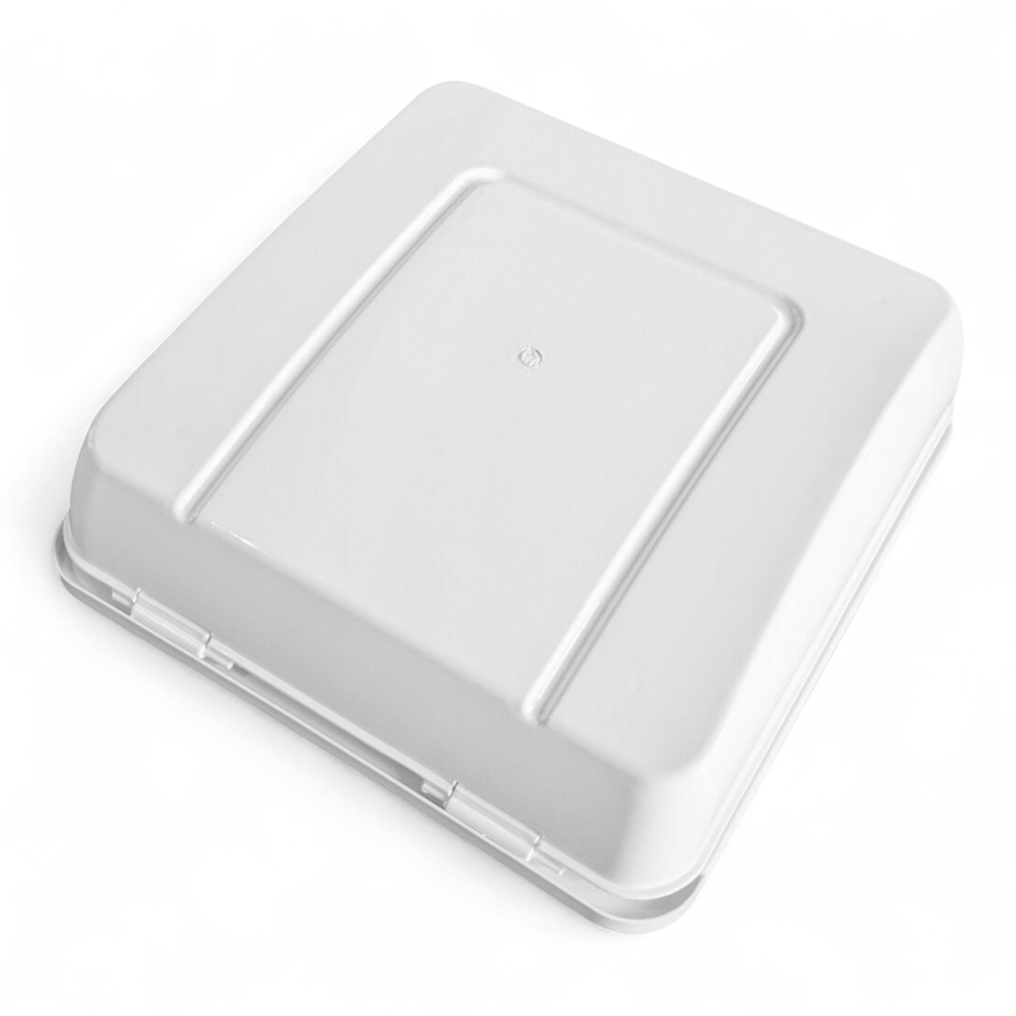 12v Shower Roof Vent with LED Lights | White Lid – Campervan Builders
