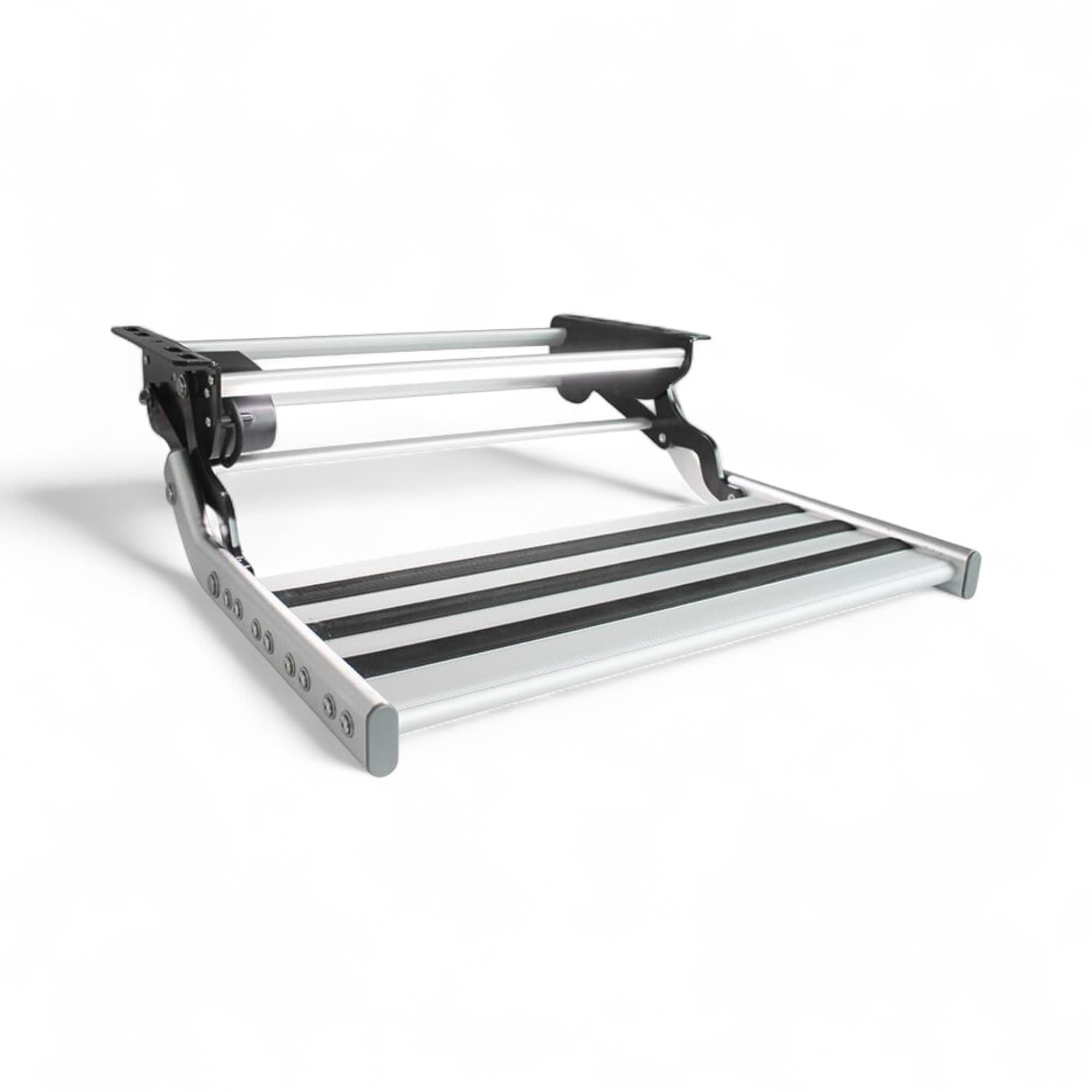 Single Electric Caravan Step | 12V Motorised RV Step with LED Light ...