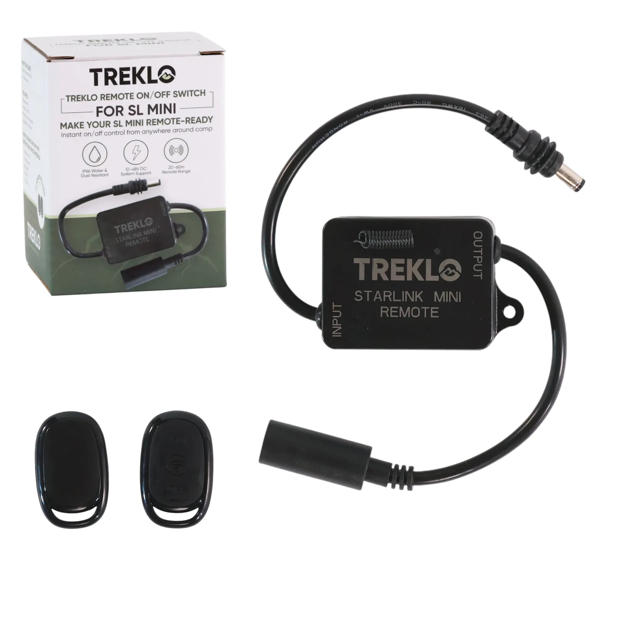 Treklo Starlink Mini Remote On/Off Switch 12–48v IP66 – Campervan Builders
